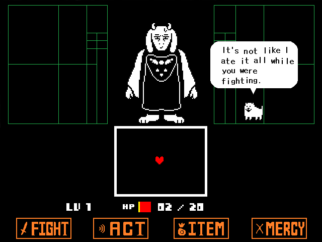 File:Hard Mode screenshot ending.png - The Undertale Wiki