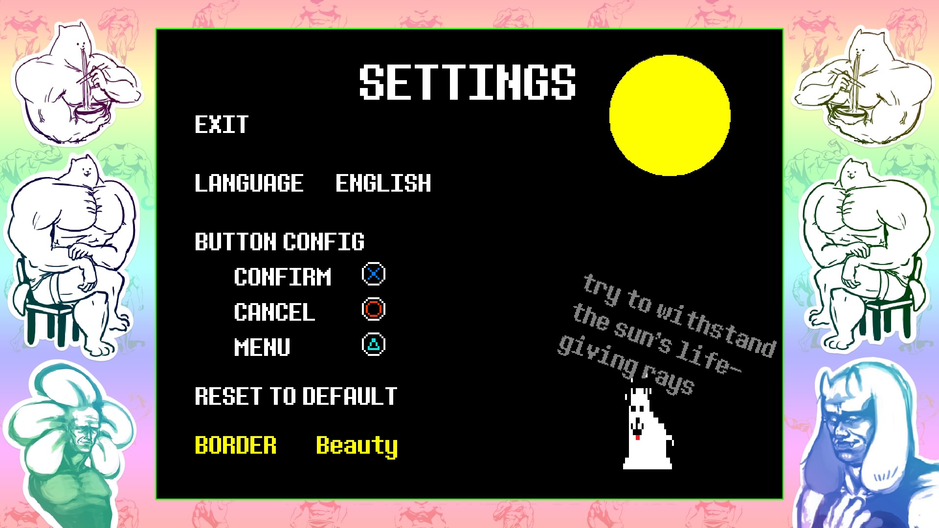 File:Border screenshot beauty.png - The Undertale Wiki