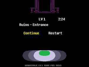 Start Menu - The Undertale Wiki