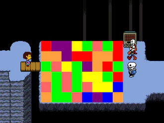 Multicolor Tile Puzzle - The Undertale Wiki