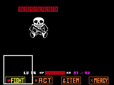 Sans/In Battle - The Undertale Wiki