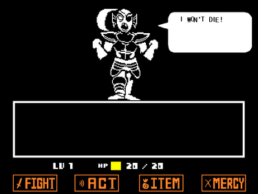 Undyne/In Battle - The Undertale Wiki
